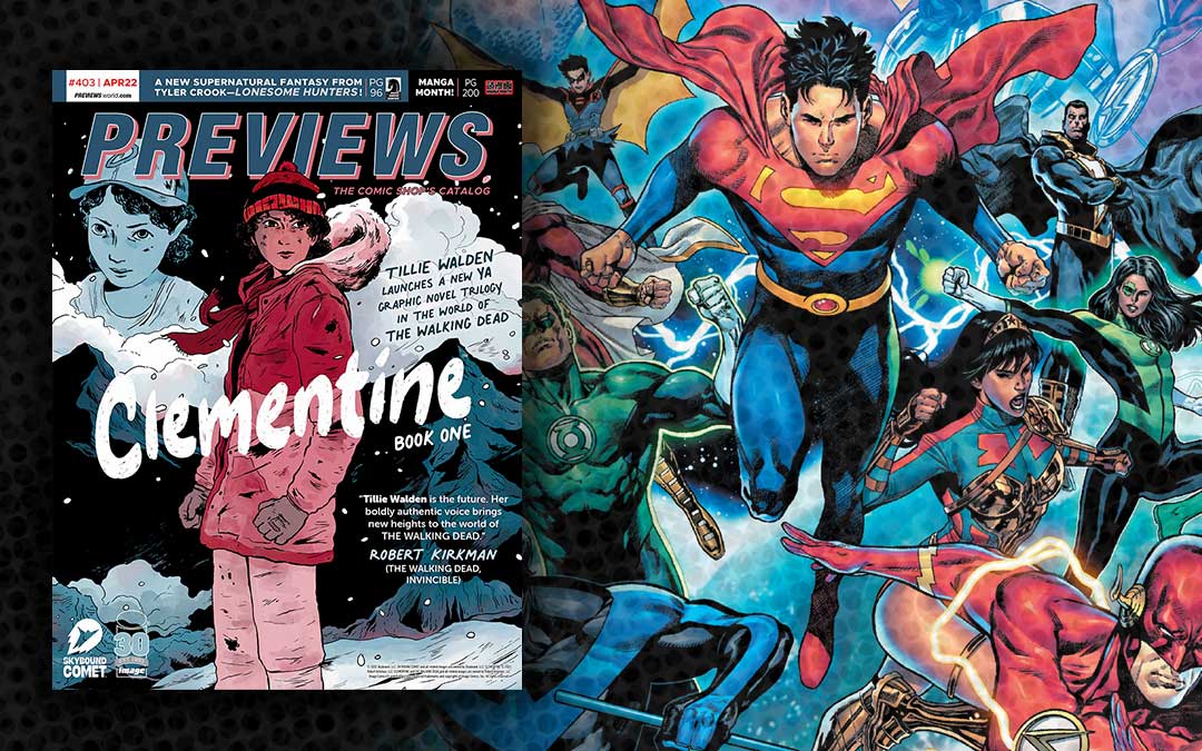 New Comic Previews for April 2022 – All New Comics