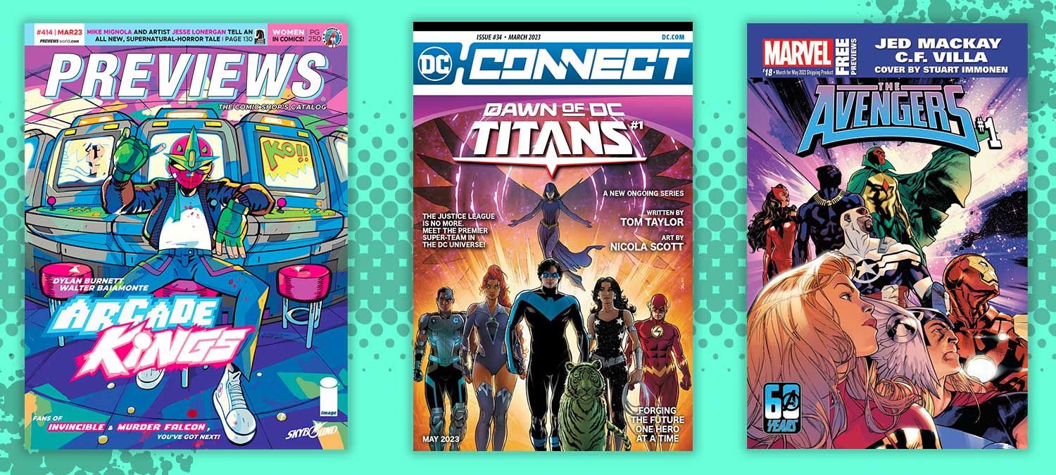 New Previews for March 2023 – All New Comics
