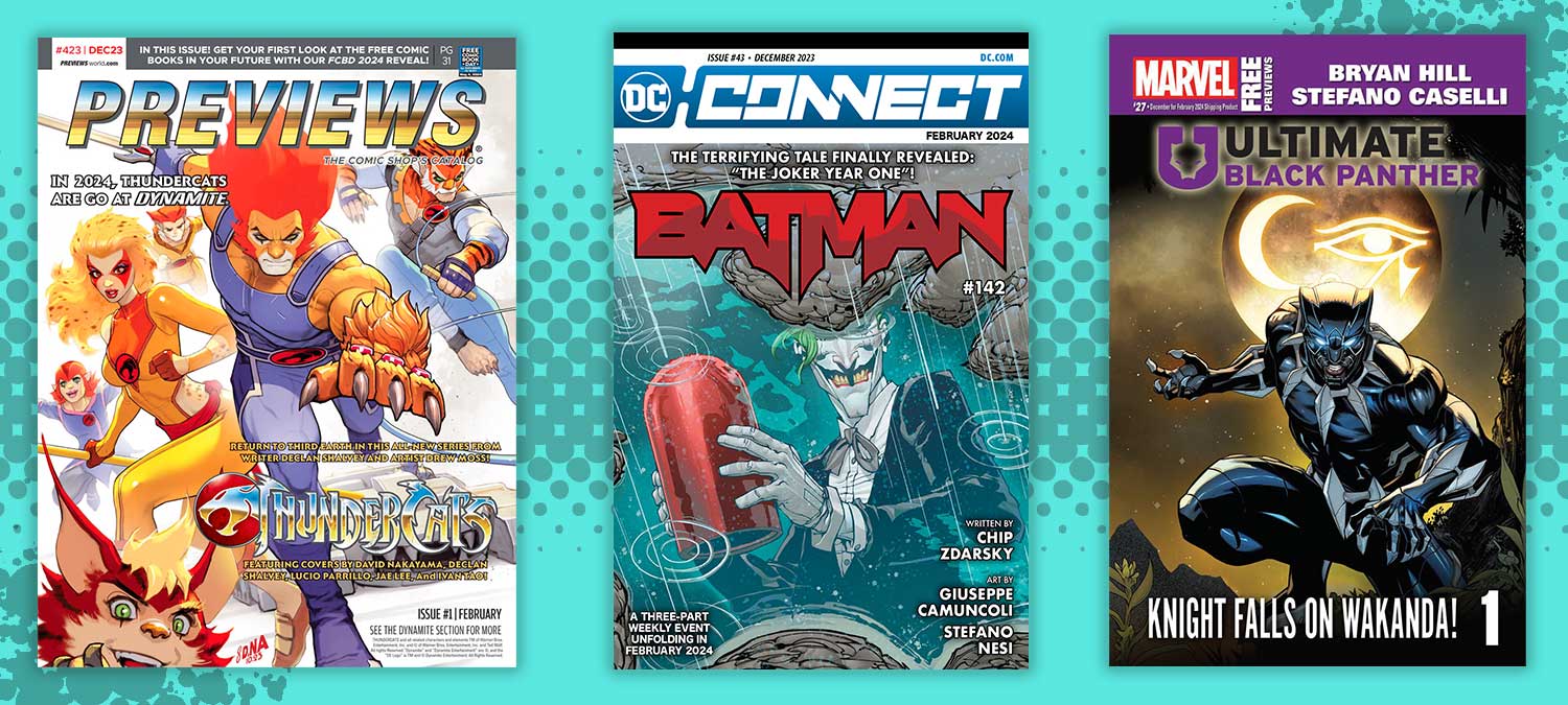 New Previews for December 2023 – All New Comics